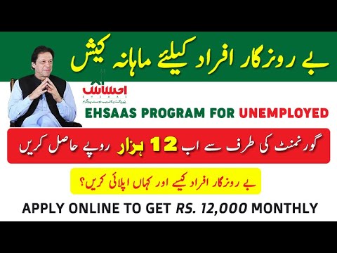 Ehsaas Cash Program for Unemployed | How to get Rs 12 Thousand through Ehsaas Emergency Cash ...