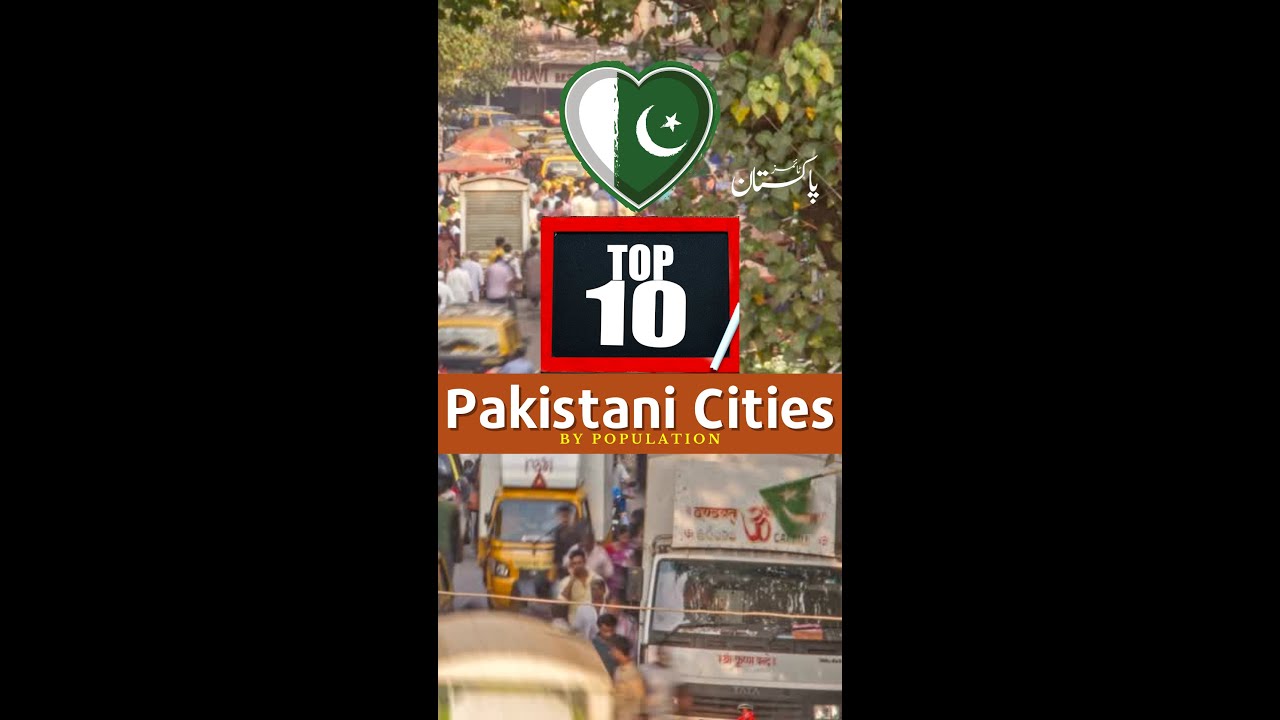 Top 10 Pakistani Mega Cities by Population | Biggest Cities of Pakistan ...